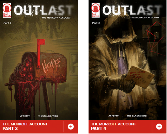 The Murkoff Account Issues 3 & 4 Now Available - Red Barrels